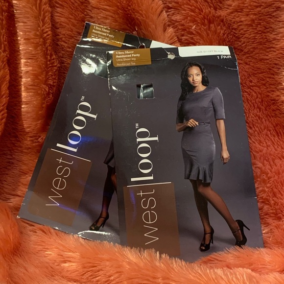 west loop | Accessories | Pantyhose West Loop Black Size D Ultra Sheer ...